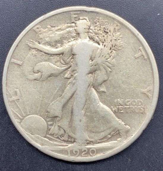1920 Walking Liberty Half Dollar - Sherwood Auctions