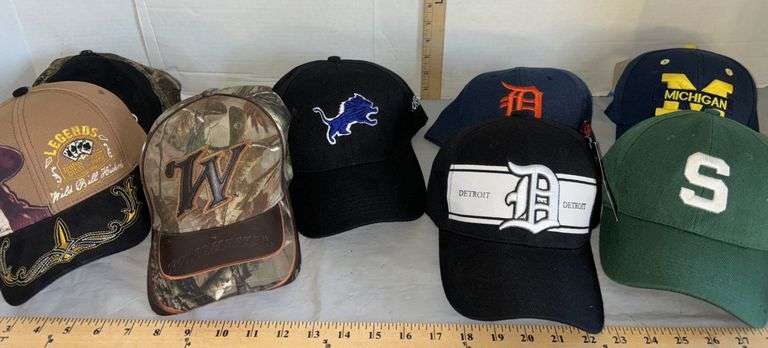 Adjustable New Unisex Adult Ball Caps - Sherwood Auctions