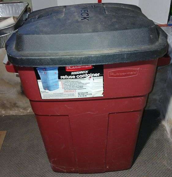 Roughneck 30 Gallon Refuse Container - Sherwood Auctions