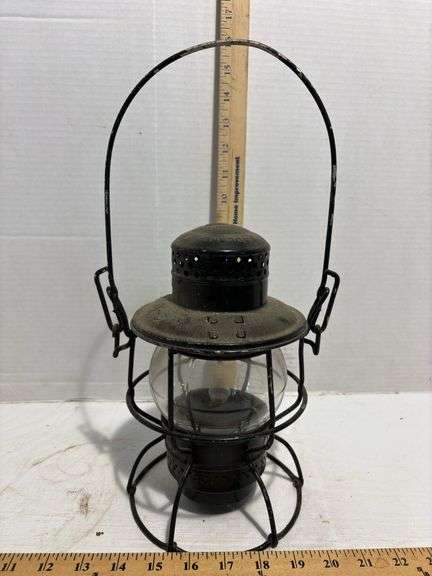 vintage Adlake Kero Railroad Lantern - Sherwood Auctions