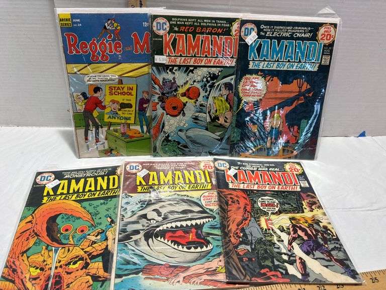 Archie Series Comic & DC Kamandi The Last Boy on Earth Comics ...
