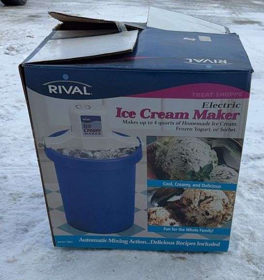 Rival Electric Ice Cream Maker - Sherwood Auctions