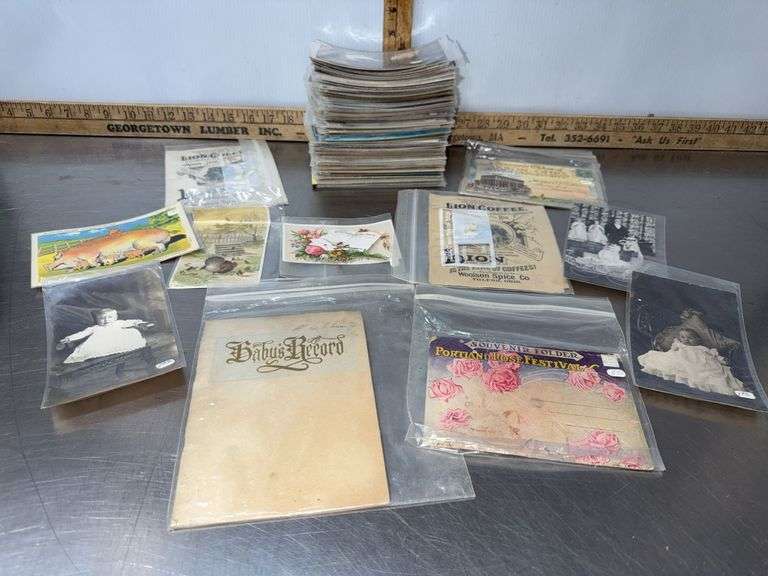 235 Antique Post Cards & Other Ephemera - Sherwood Auctions