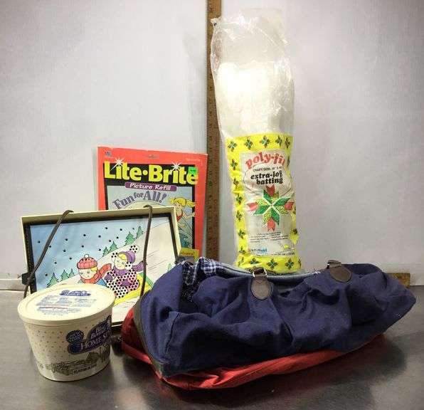 Lite-Brite (did not light up), Lite-Brite Pegs & Patterns, Duffle Bags ...