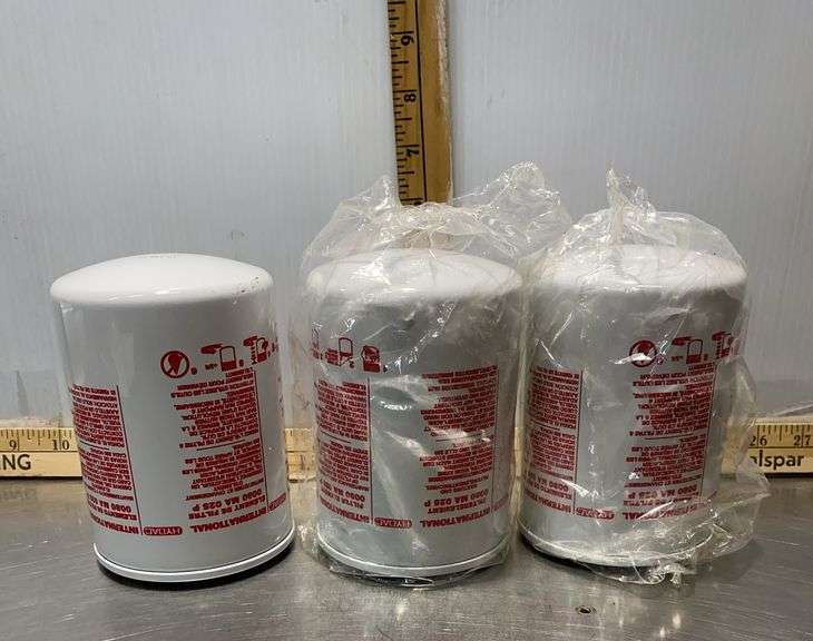 International Hydraulic Oil Filter #0080-MA-025-P. (3) NEW - Sherwood ...