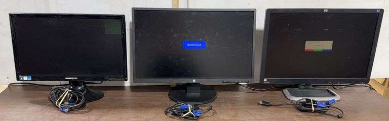 HannSpree, HP, HP L2208w Computer Monitors - Sherwood Auctions