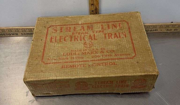 Vintage Steam Line Electrical Train - Sherwood Auctions