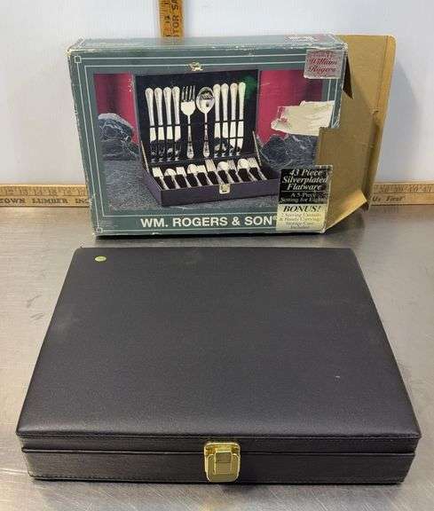 WM. Rodgers & Son 43 Piece Sivlerplated Flatware - Sherwood Auctions