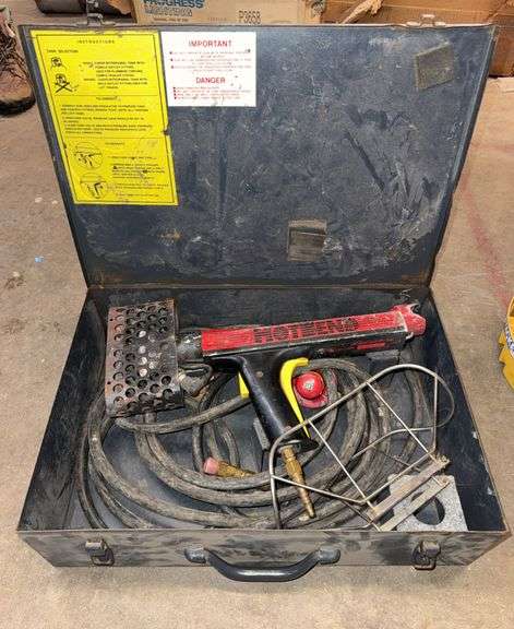 HotBend HBQ2 Propane Heat Gun for Bending PVC Conduit - Sherwood Auctions