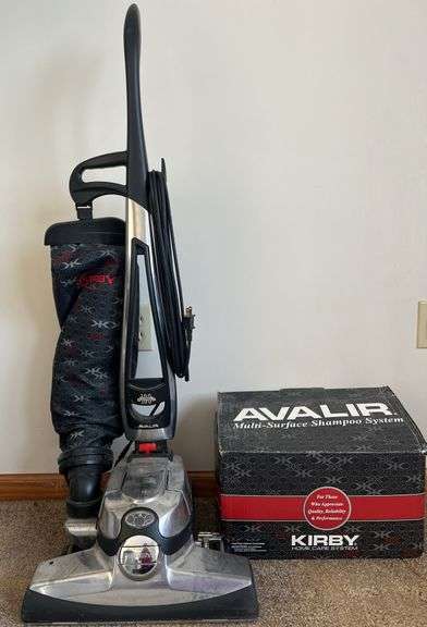 Kirby Avalir Vacuum- has power & Home Care System - Sherwood Auctions