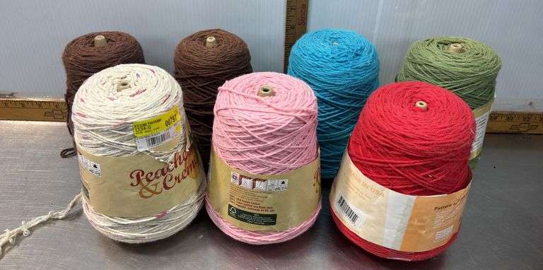 Rolls of Yarn - Sherwood Auctions