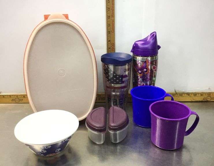 Egg Shaped Tupperware Dish With Lid, Kellogg’s Bowl, Travel Mugs ...