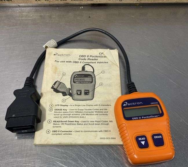 Actron Pocket Code Reader - Sherwood Auctions