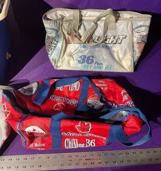 Coors Light, Molson & Gott Coolers - Sherwood Auctions