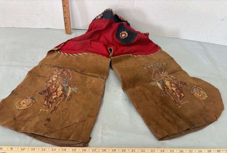 The Lone Ranger Child Size Cowboy Chaps - Sherwood Auctions