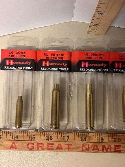 Hornady Reloading Tools- Modified Cases of Various Sizes - Sherwood ...