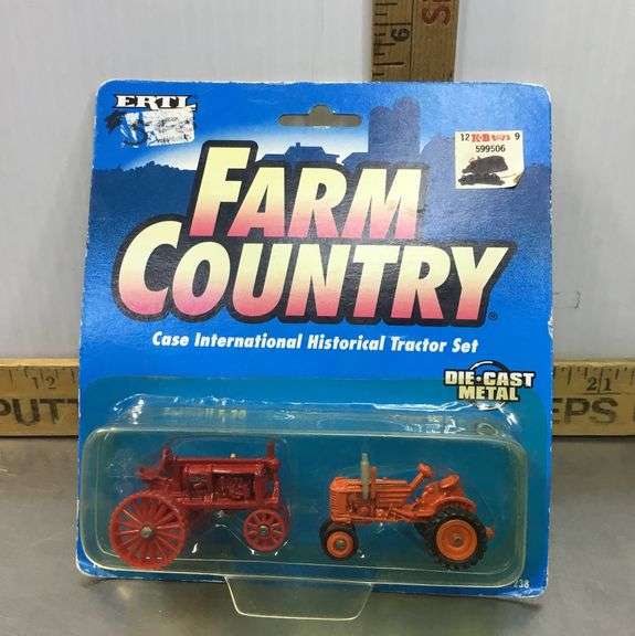 ERTL Farm Country Case International Historical Micro Tractor Set ...