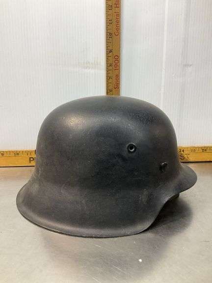 German World War II Metal Helmet - Sherwood Auctions