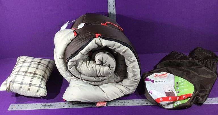 Coleman Montauk Sleeping Bag - Sherwood Auctions