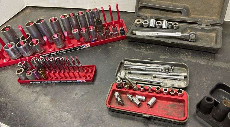 Assorted Socket Sets - Sherwood Auctions