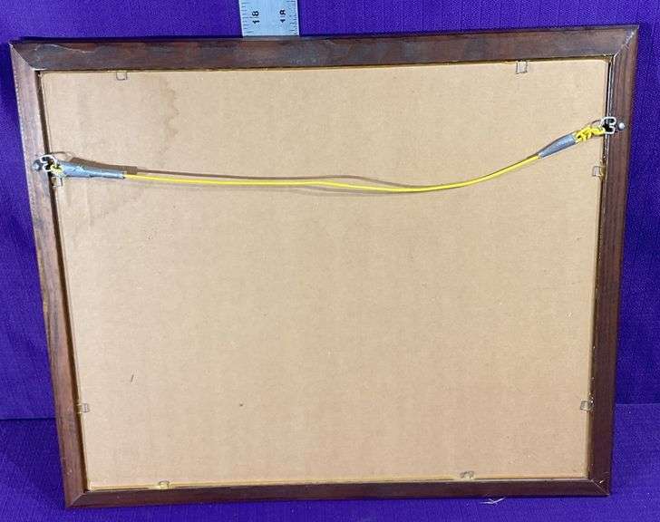 18”x22” Framed Budweiser Light Bar Mirror - Sherwood Auctions