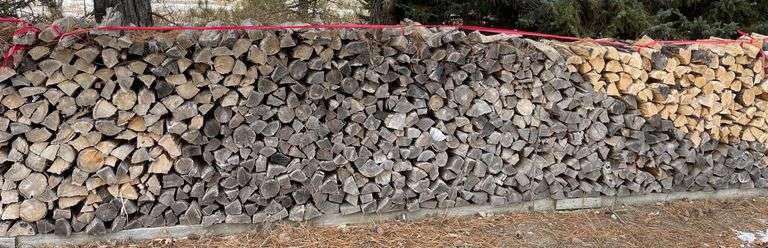 Approx. 2 Face Cords of Split Fire Wood - Sherwood Auctions