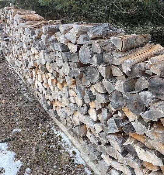 Approx. 2 Face Cords of Split Fire Wood - Sherwood Auctions