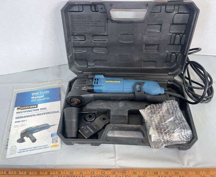 WorkZone Multifunction Tool- has power - Sherwood Auctions