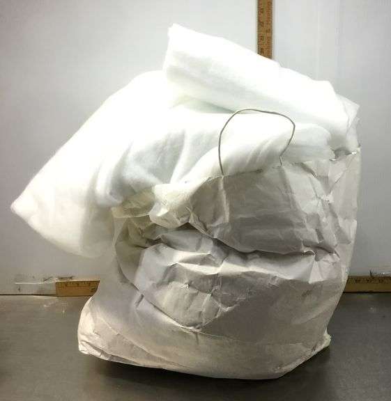 Large Bag Of Stuffing and Fabric - Sherwood Auctions