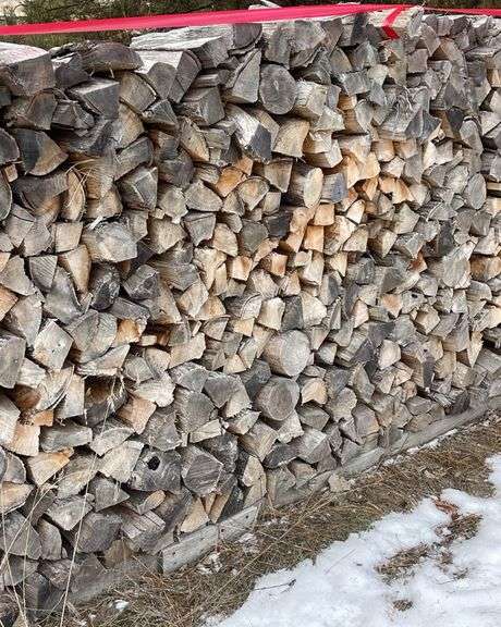 Approx. 2 Face Cords of Split Fire Wood - Sherwood Auctions