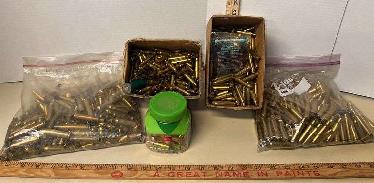 Empty Shell Casing- Two Boxes of 223’s, Big Bag of WRA 68 & RA 57 WCC ...
