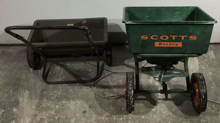 Lime Spreader & Scott’s Tow Behind Spreader - Sherwood Auctions