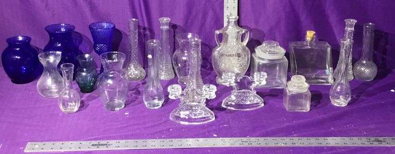 Collection of Glass Vases & More - Sherwood Auctions