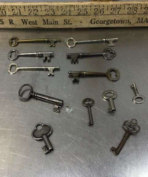 Miscellaneous Skeleton Keys - Sherwood Auctions