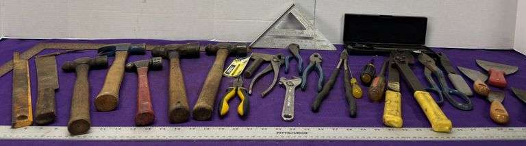 Variety of Hand Tools & Digital Caliper - Sherwood Auctions