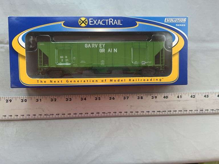 ExactRail Evolution Series Garvey Grain Co GGIX #221 Evan’s 4780 Cu Ft ...