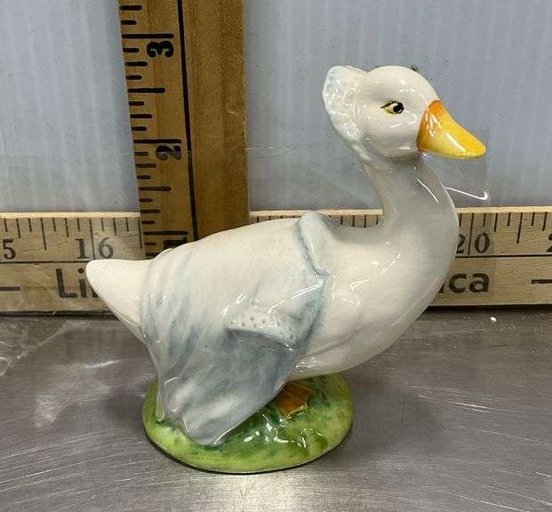 Beatrice Potter Rebecca Puddle Duck Figurine - Sherwood Auctions