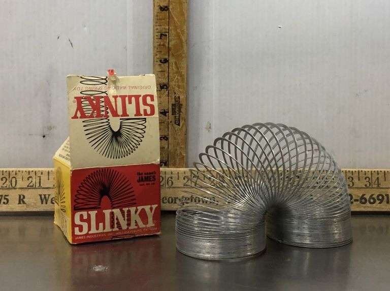 Original Slinky in Original Box - Sherwood Auctions