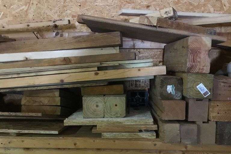 Assorted Wood Blocking & Scrap Wood - Sherwood Auctions