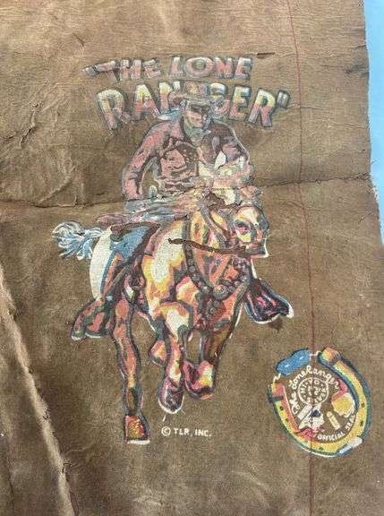 The Lone Ranger Child Size Cowboy Chaps - Sherwood Auctions