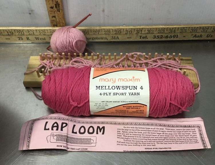 PYREX Bowl, Face Mask, Lap Loom & More - Sherwood Auctions