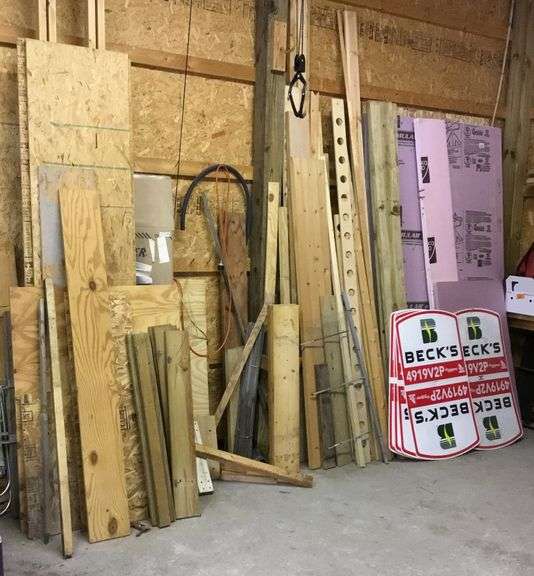 Collection of Lumber, Board Insulation, Scrap Lumber & More - Sherwood ...