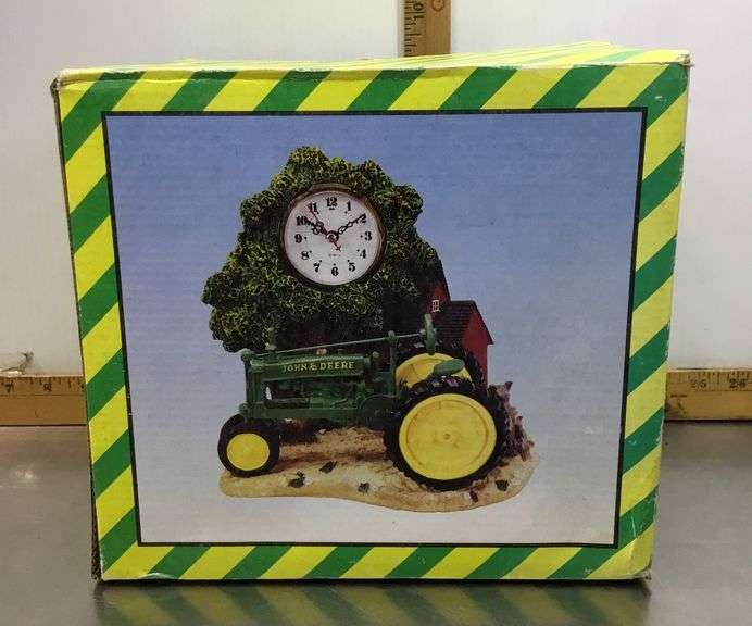 John Deere Tractor Clock - Sherwood Auctions