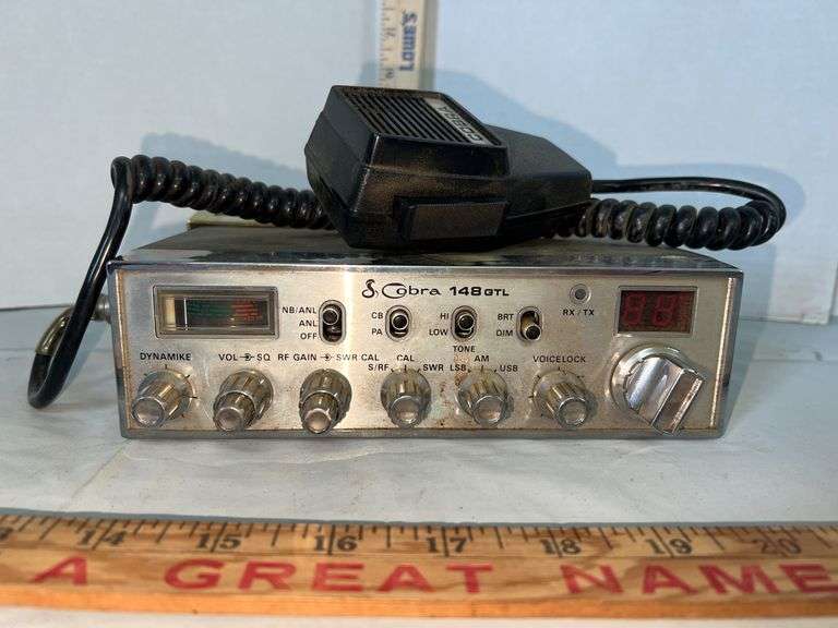 Cobra 148 GTL CB Radio (UNTESTED) - Sherwood Auctions