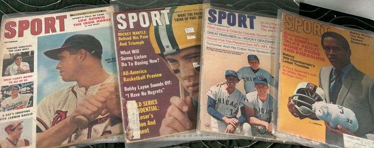 1958 & 1960's Sport Magazines - Sherwood Auctions