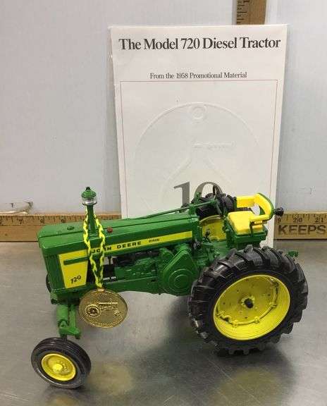 ERTL John Deere Model 720 Diesel Tractor - Sherwood Auctions