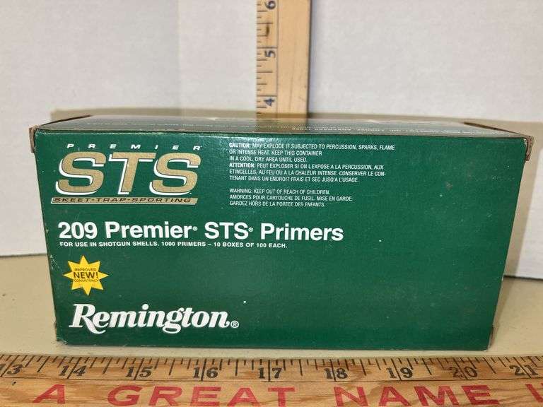 Remington 1000 ct. Shot Gun Primer & Winchester 199 ct. Shot Gun Primer ...