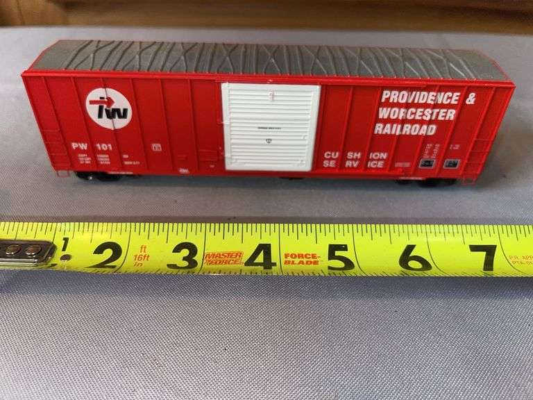 Providence & Worcester Railroad FMC 5347 Single Door Boxcar HO Scale ...