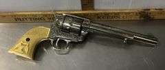 Prop Gun Revolver (non fire able) With Belt - Sherwood Auctions