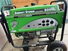 Energy Storm 8000E Generator - Sherwood Auctions